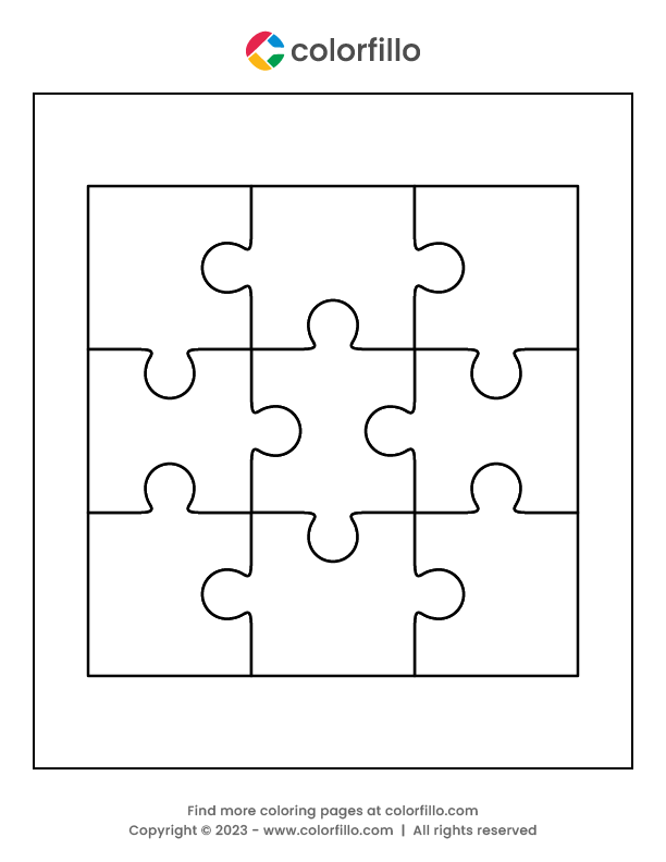 Free Online Jigsaw Puzzle Toy Coloring Page - colorfillo